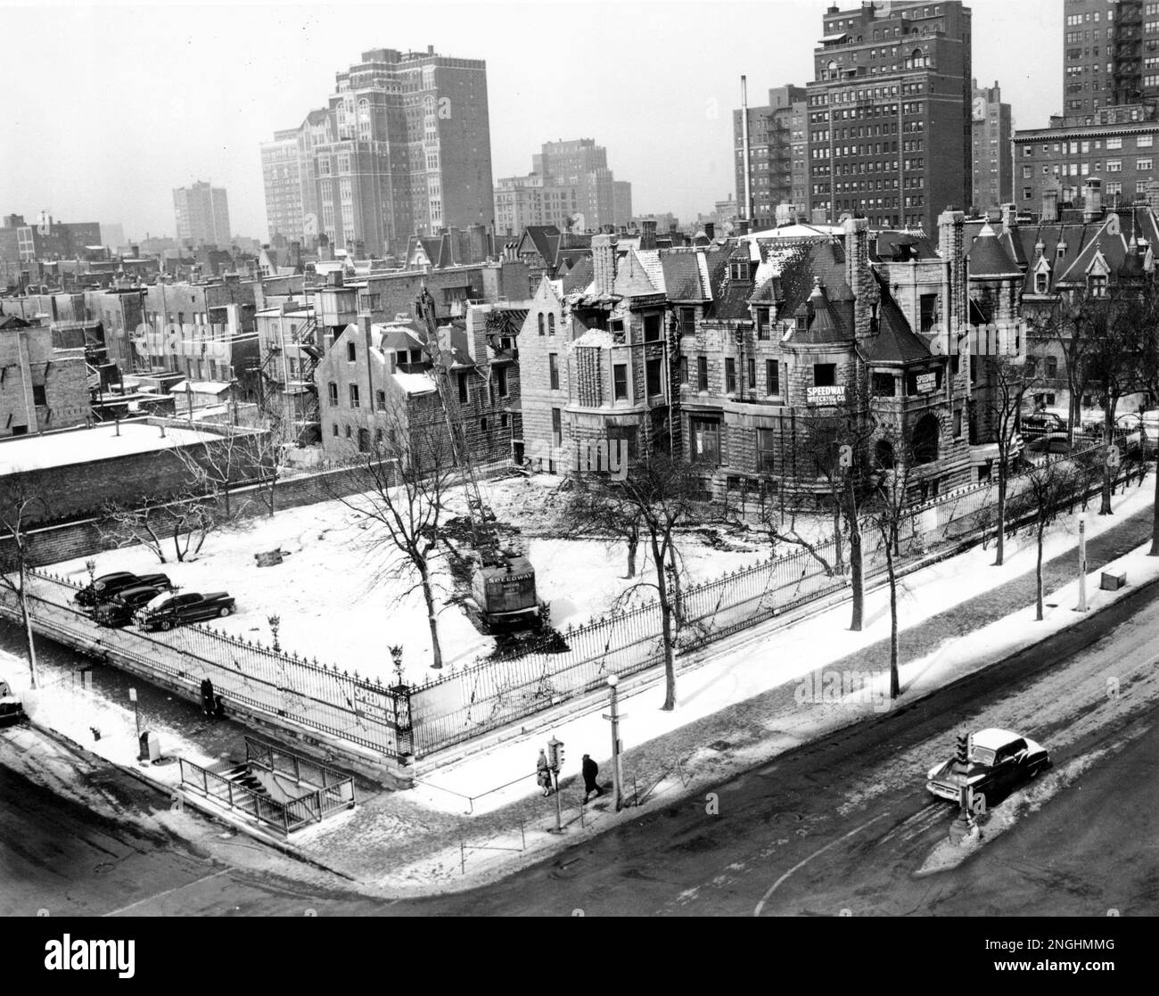 This is a general view of the Edith Rockefeller McCormick mansion and ...