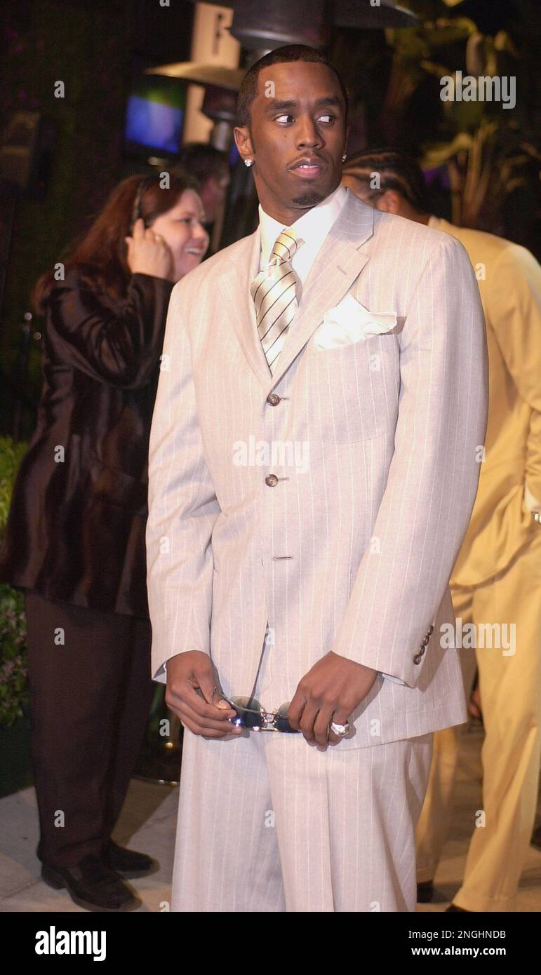 Sean "Puffy" Combs arrives at Vanity Fair's Oscar party at Morton's in ...