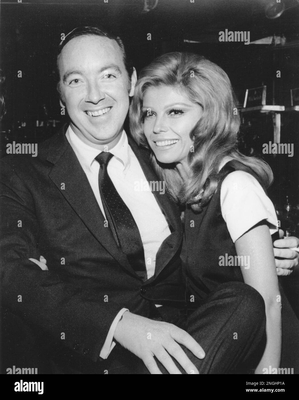 Singer Nancy Sinatra and director Jack Haley Jr., celebrate their ...