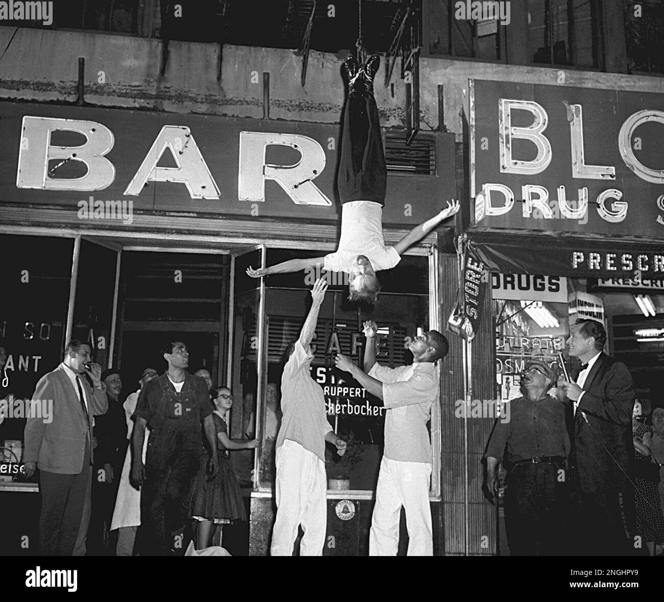 Magician James Randi, an escape artist from Toronto, Canada, appears on ...
