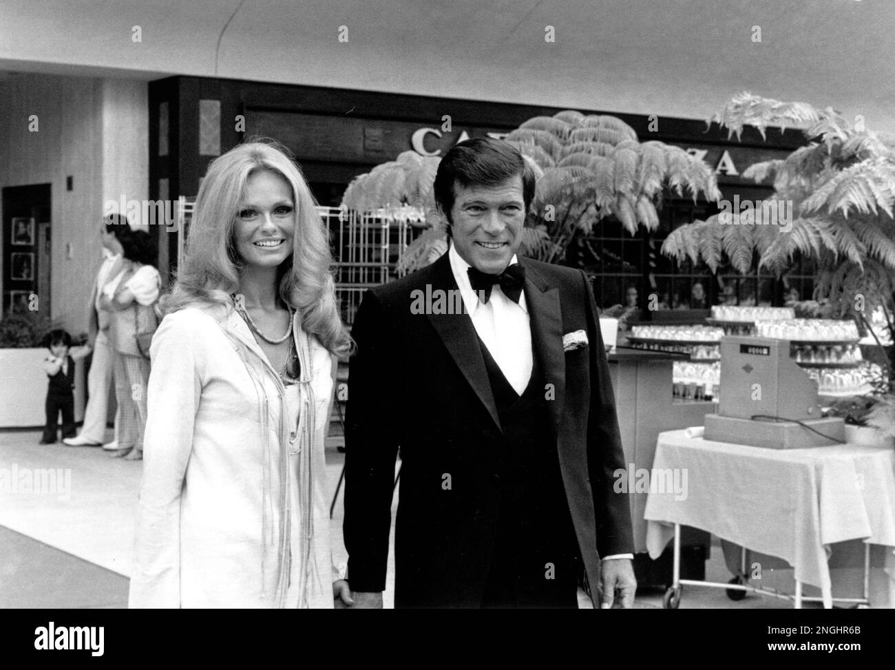 Actor Christopher George and his wife, Linda Day George, arrive at the ...
