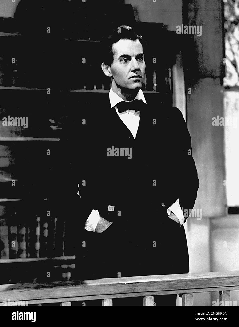 Actor Henry Fonda is shown in the role of Abraham Lincoln in this 1939 ...