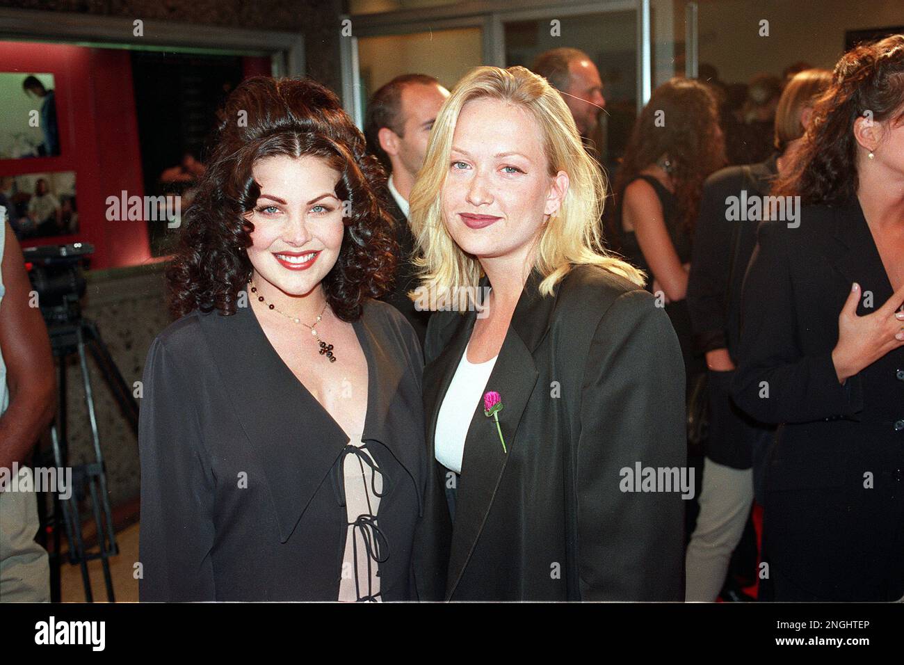 Actress Sherilyn Fenn, left, and director Jennifer Lynch pose for a ...