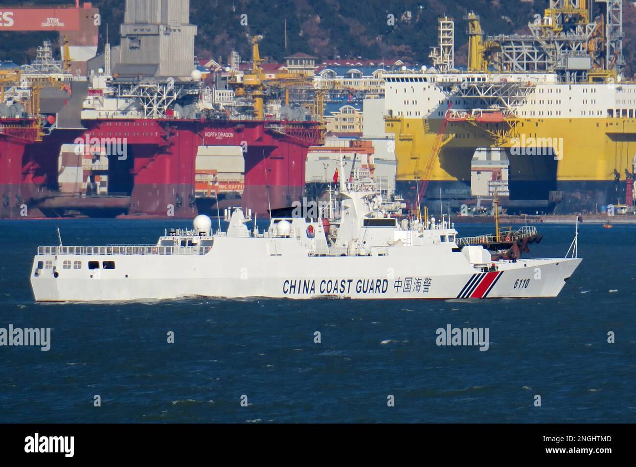 YANTAI, CHINA - JANUARY 9, 2023 - The Type 056 patrol vessel of the ...