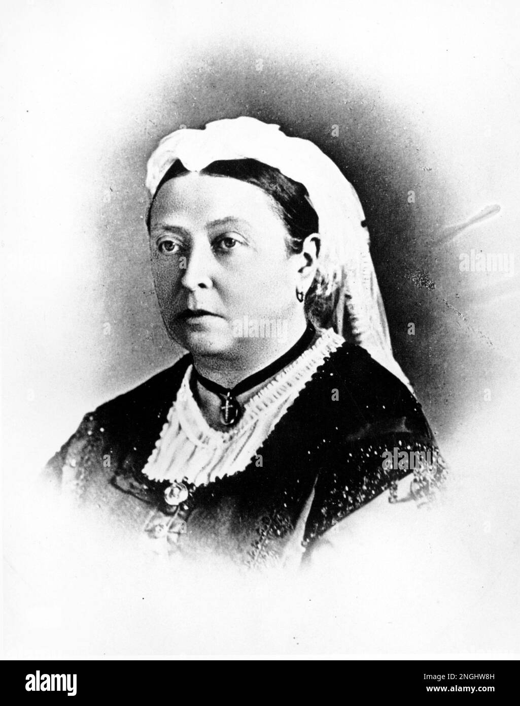 This is an 1879 portrait of Queen Victoria. The Queen of Great Britain ...