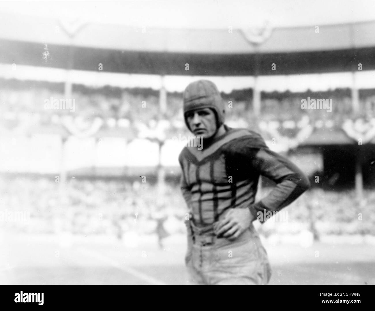 American football player Red Grange of the Chicago Bears is shown ...