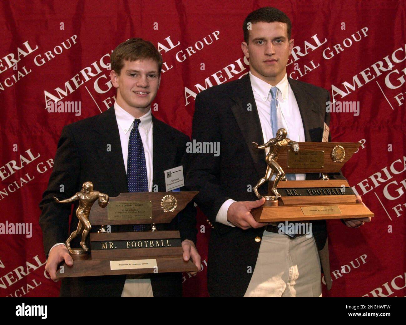 The winners of the Tennessee High School Division II Mr. Football ...