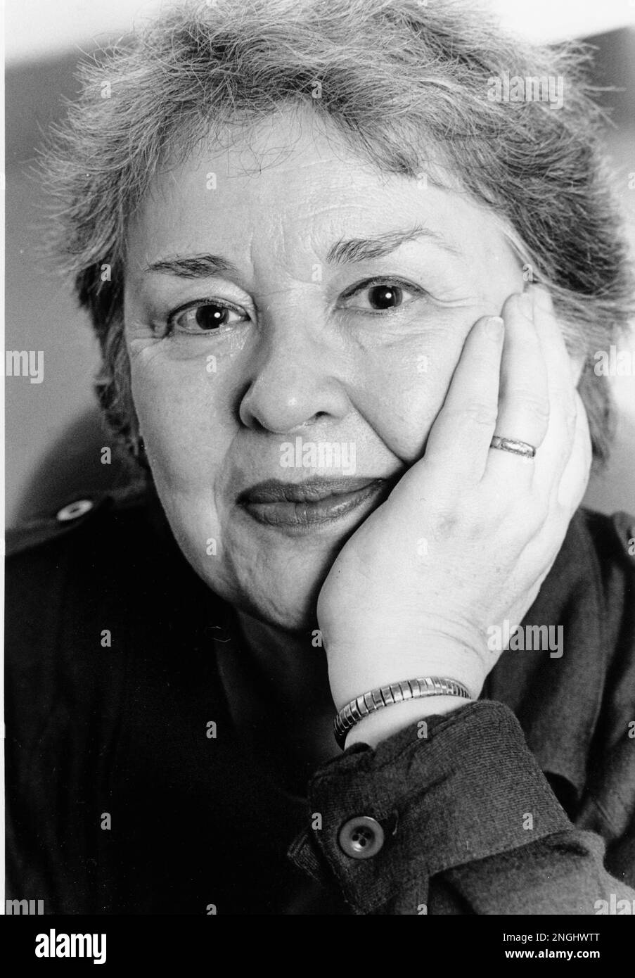 Actress Sada Thompson poses in New York City on Nov. 9, 1987. Thompson ...