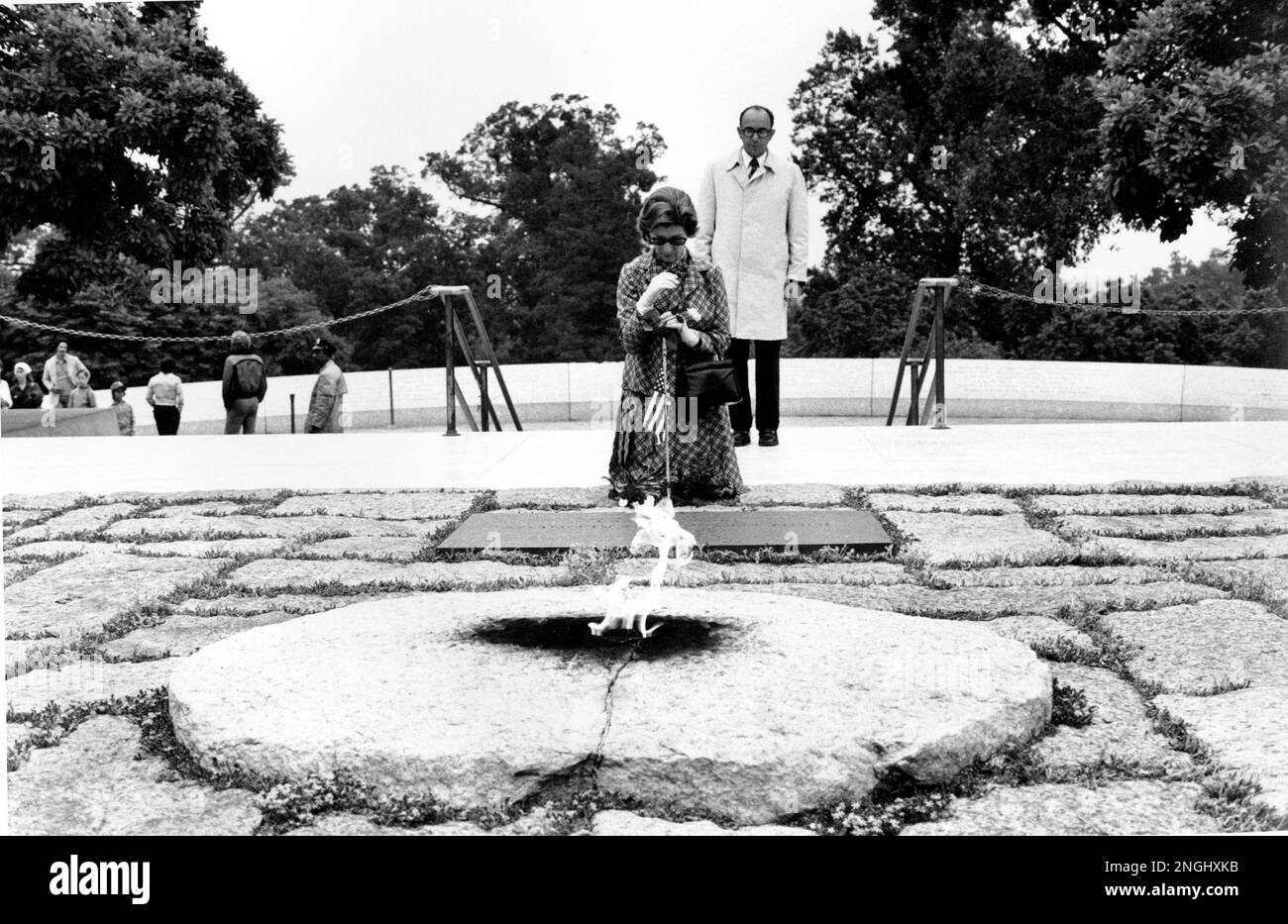 Janet Lee Auchincloss, mother of Jacqueline Kennedy, visits John F ...