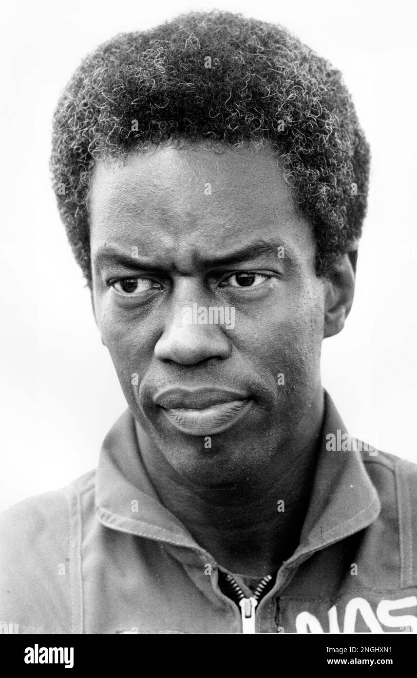 Guion Bluford, Jr., the first African-American astronaut to travel into ...