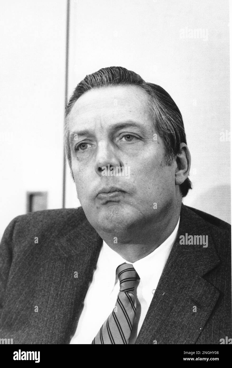 Willard C. Butcher is photographed on Dec. 19, 1979. Butcher is the new ...