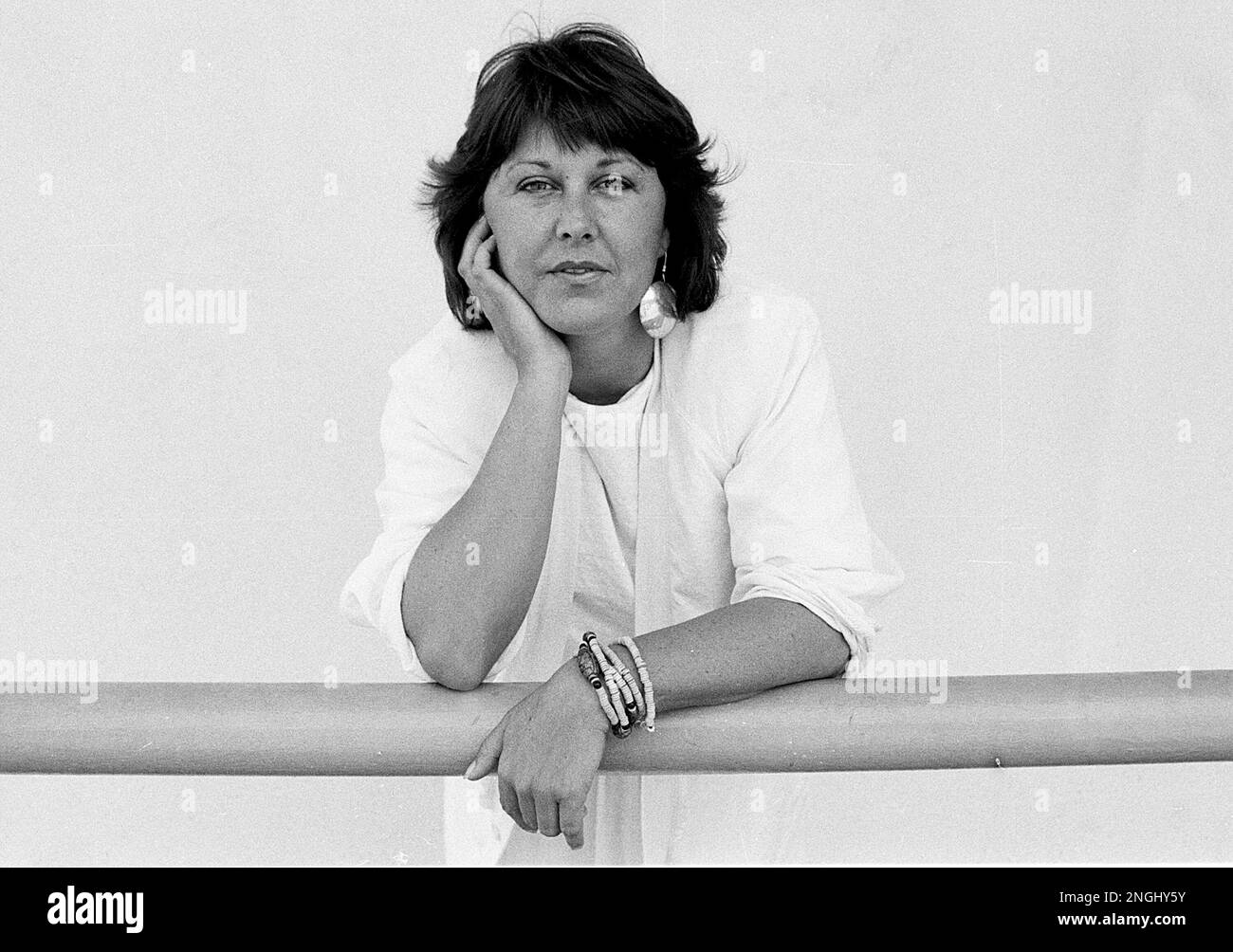 Actress Susan Ruttan is shown during an interview in Los Angeles, Ca ...