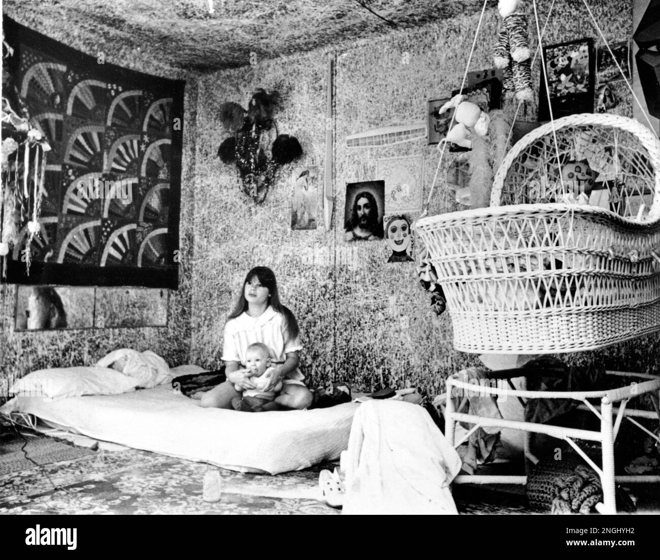 Karen Roberts, a bohemian hippie, lives in a converted flat that suits ...