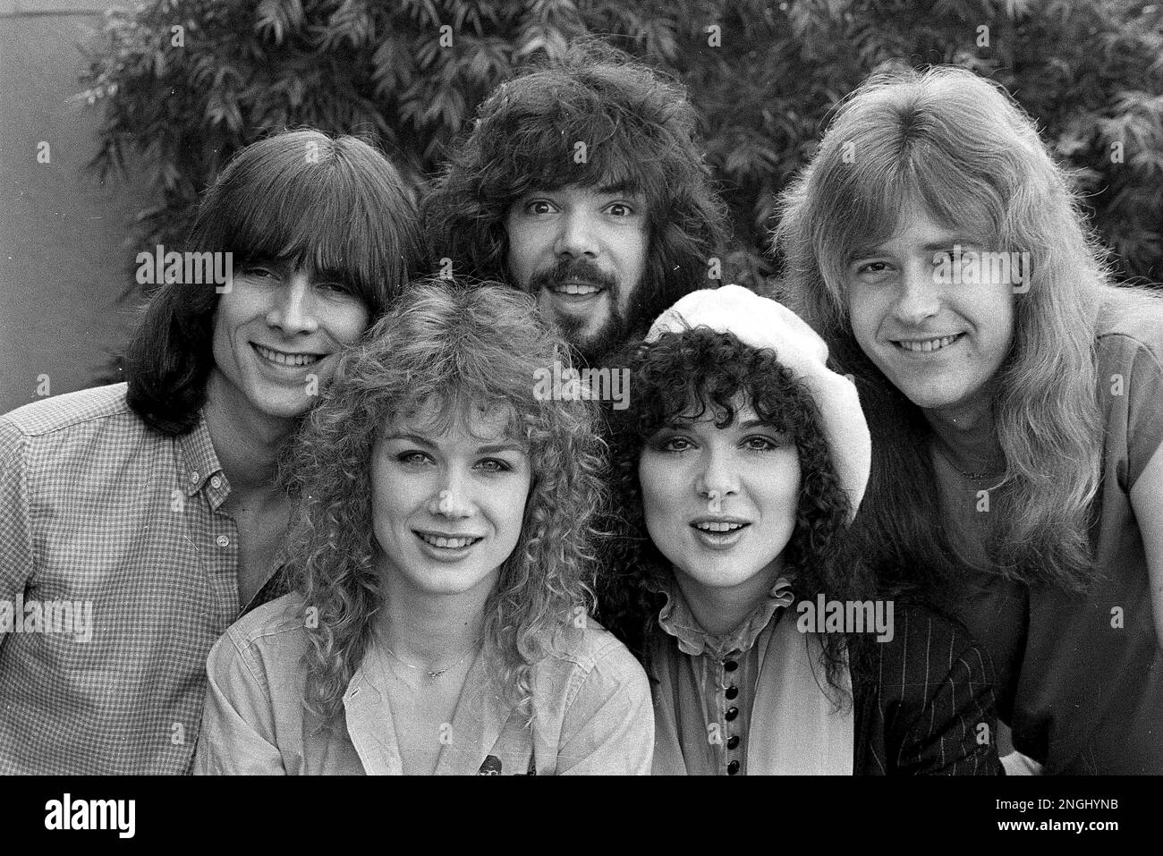 The rock group Heart pose in Los Angeles, Calif., on Feb. 19, 1980 ...