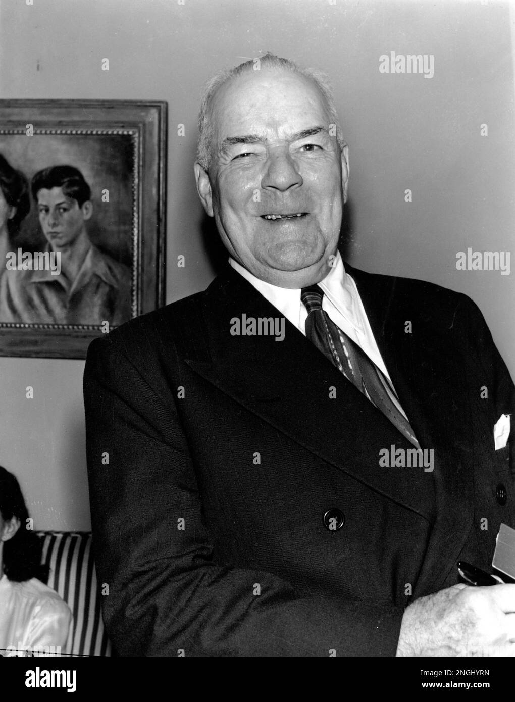 Duncan Hines is photographed on Nov. 4, 1948. Hines is a U.S. gourmet ...