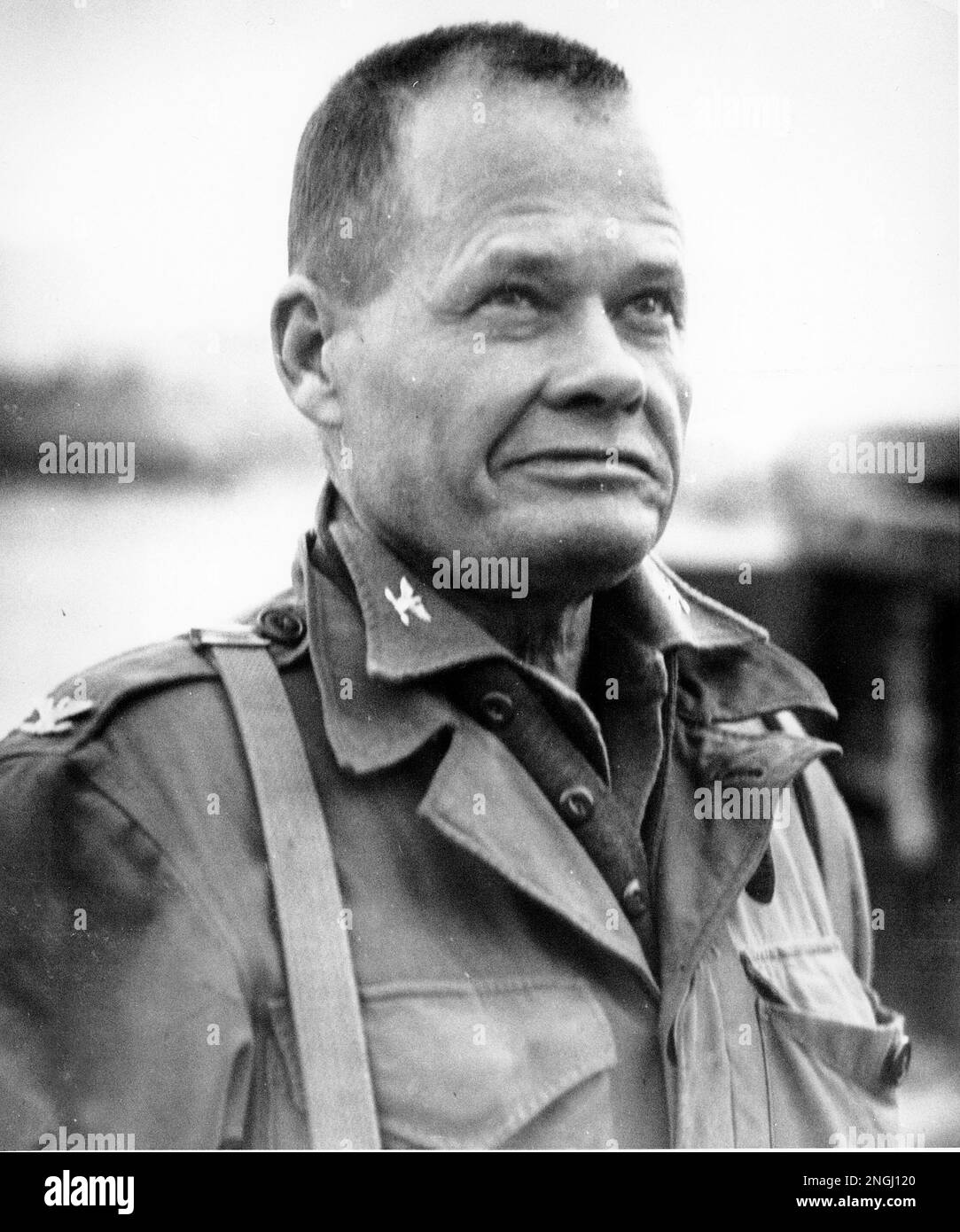 Colonel Lewis B. "Chesty" Puller, commanding the 1st Marine Division in ...