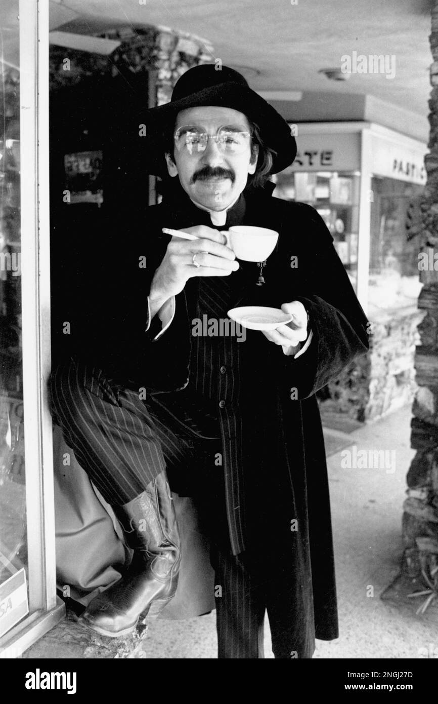 Actor Don Novello poses as Father Guido Sarducci, a character he ...