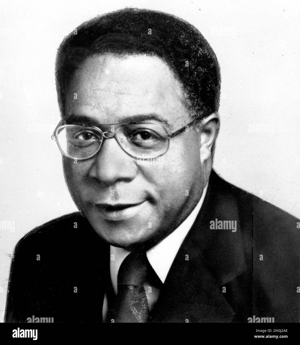American author Alex Haley poses in March, 1977 at an unknown location ...