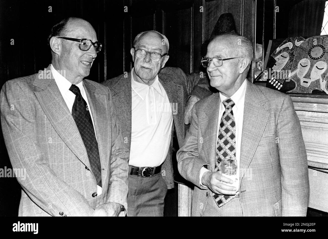 John Bardeen, Walter Brattain and William Shockley, all Nobel laureates ...