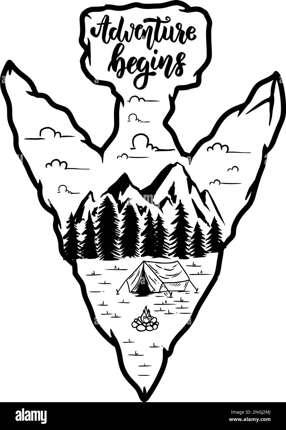 Arrowhead Vector Art