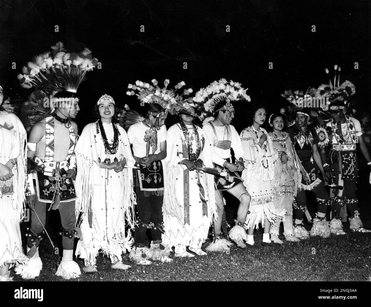 Native American Indian dances and ceremonies were enacted at the ...