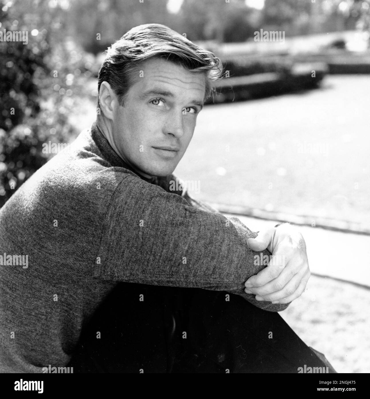 This is a 1960 photo of actor George Peppard. (AP Photo Stock Photo - Alamy