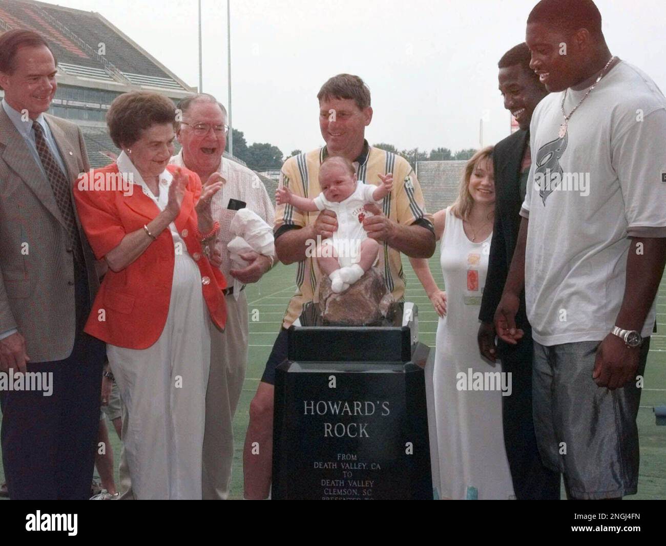 Frank James Howard III, one month-old grandson to Clemson's legendary ...