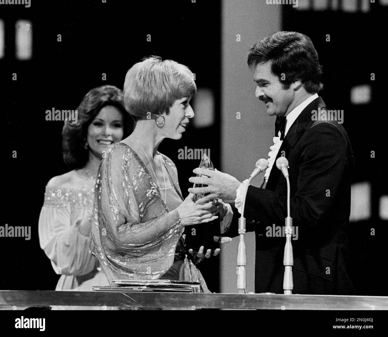 A Feb. 20,1978 photo of Carol Burnett, and Burt Reynolds at the People ...