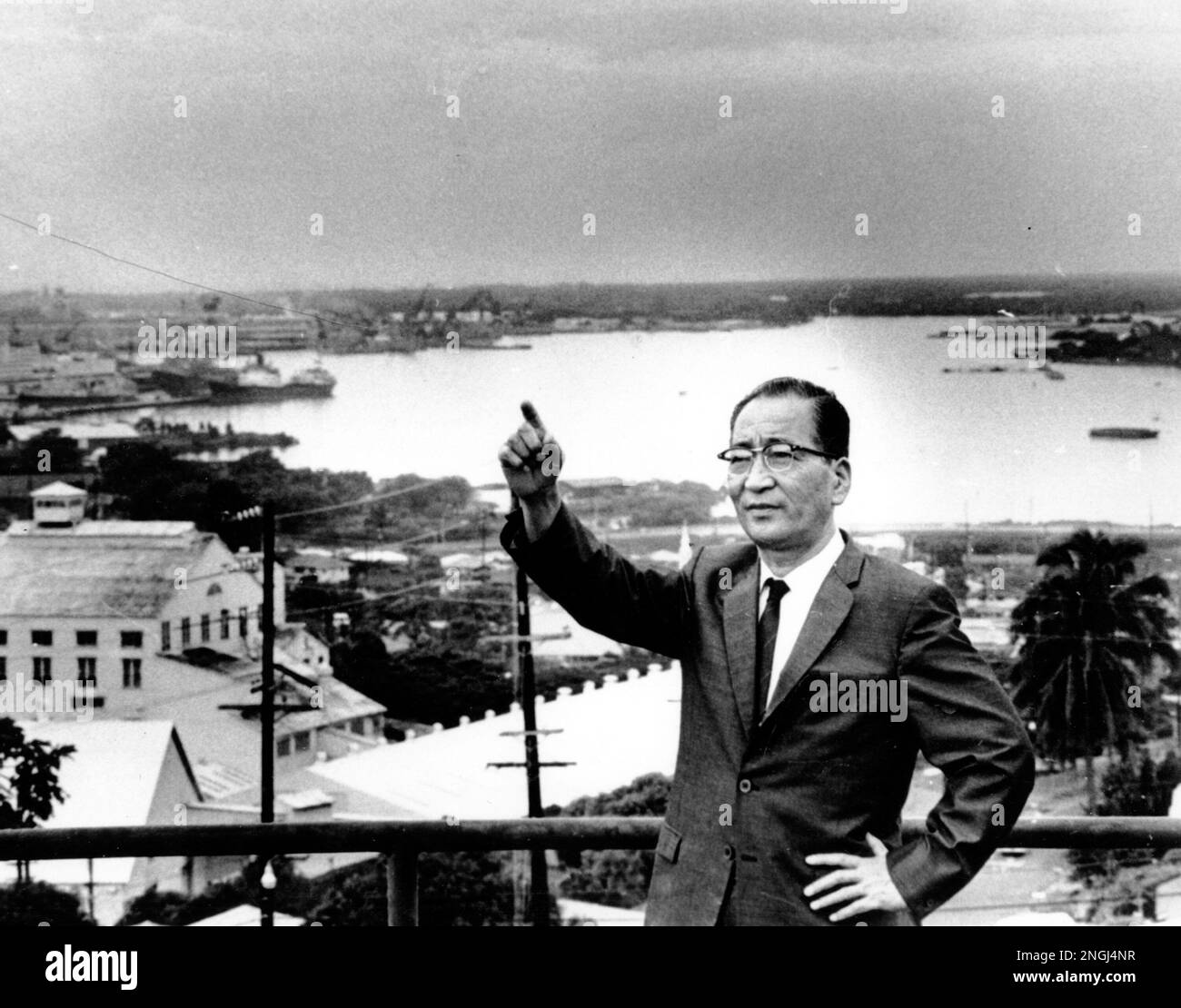 Mitsuo Fuchida, 64, the man who led the surprise attack on Pearl Harbor ...