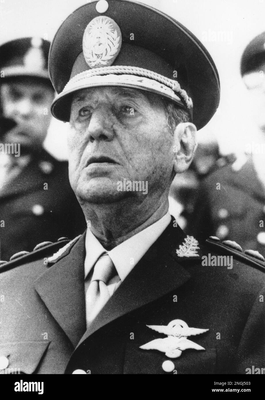 This is a photo of Juan Domingo Peron, President of Argentina ...