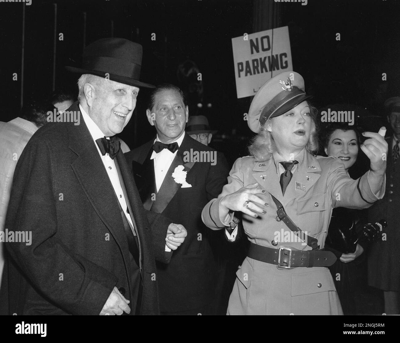 Publisher William Randolph Hearst, left, and actress Marion Davies, in ...