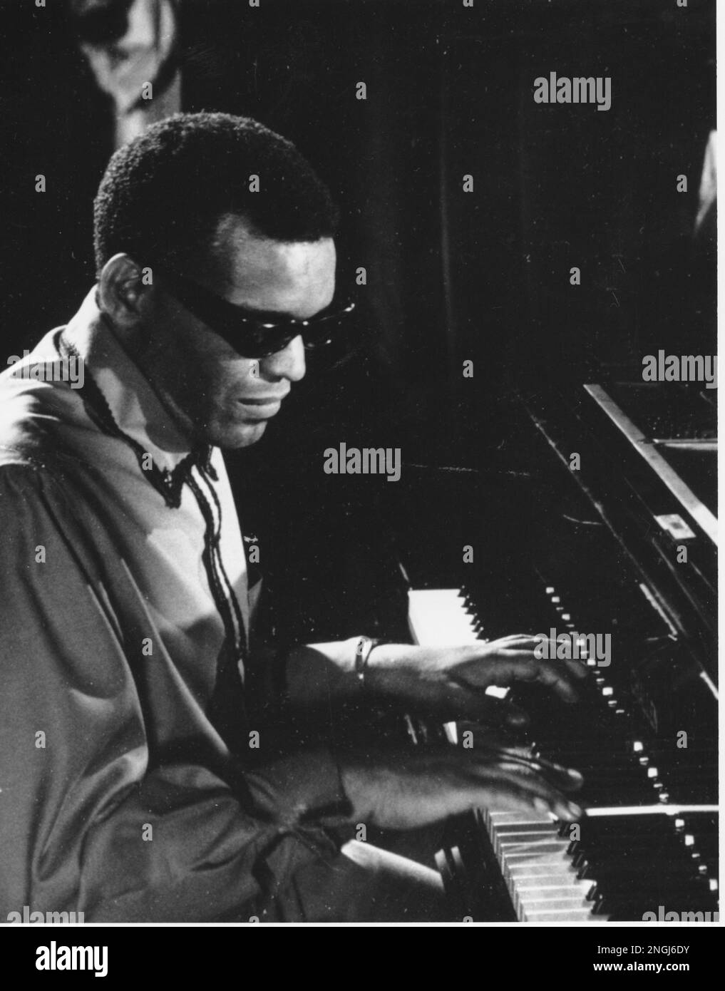 This a 1964 photo of entertainer Ray Charles. He was born in 1930 in ...