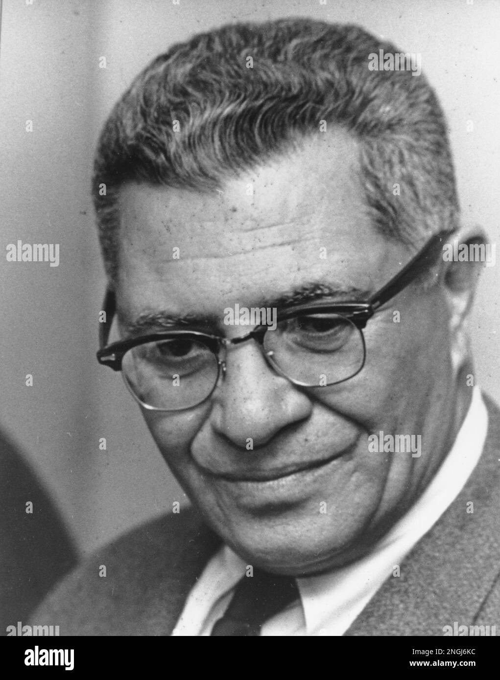 Vince Lombardi, general manager of the Green Bay Packers is seen on Feb ...