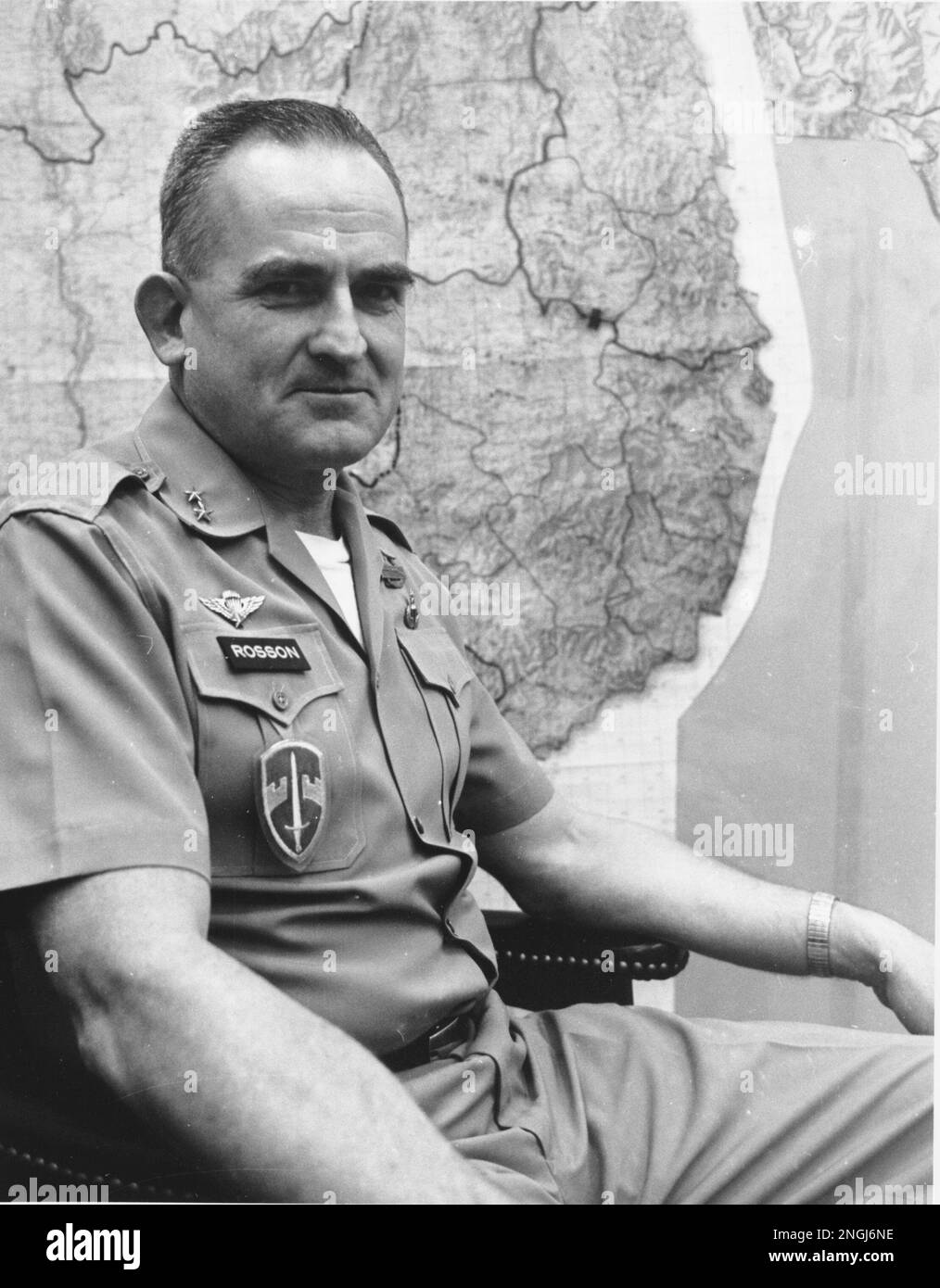 A 1965 photo of Lt. Gen. William B. Rosson who has been named deputy ...