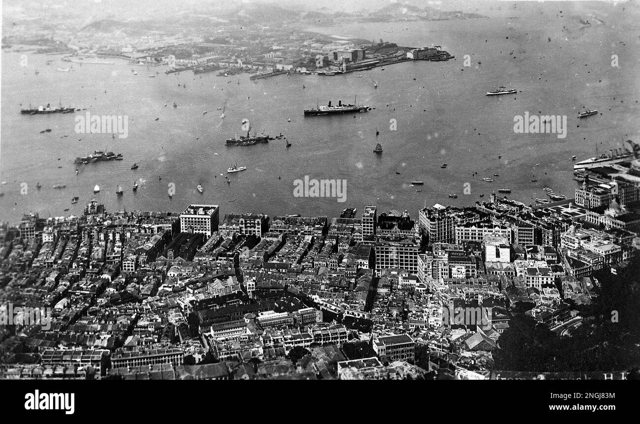 The British Crown Colony of Hong Kong is shown in a Feb. 11, 1941 photo ...