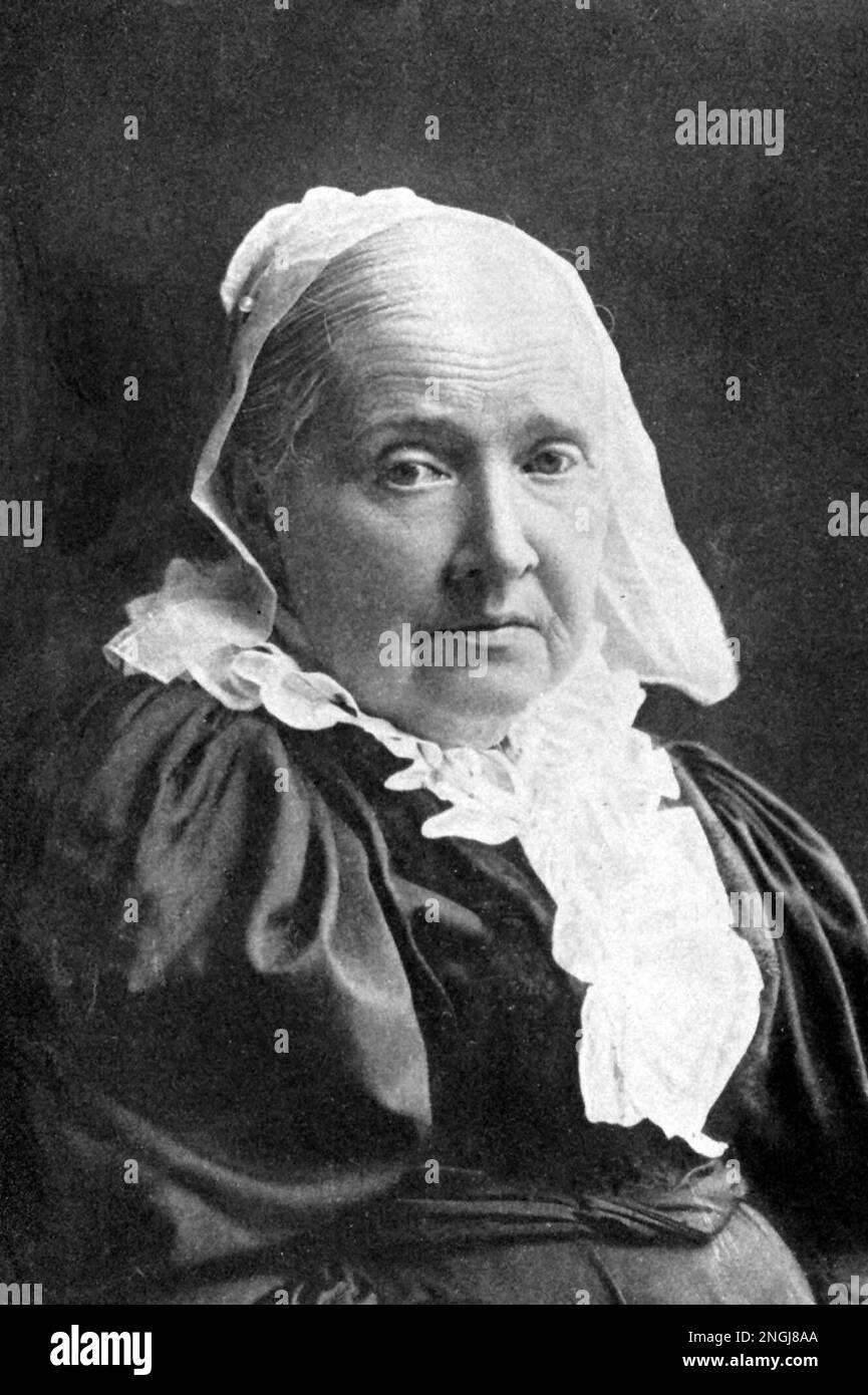 Julia Ward Howe, composer and publisher of "The Battle Hymn of the ...