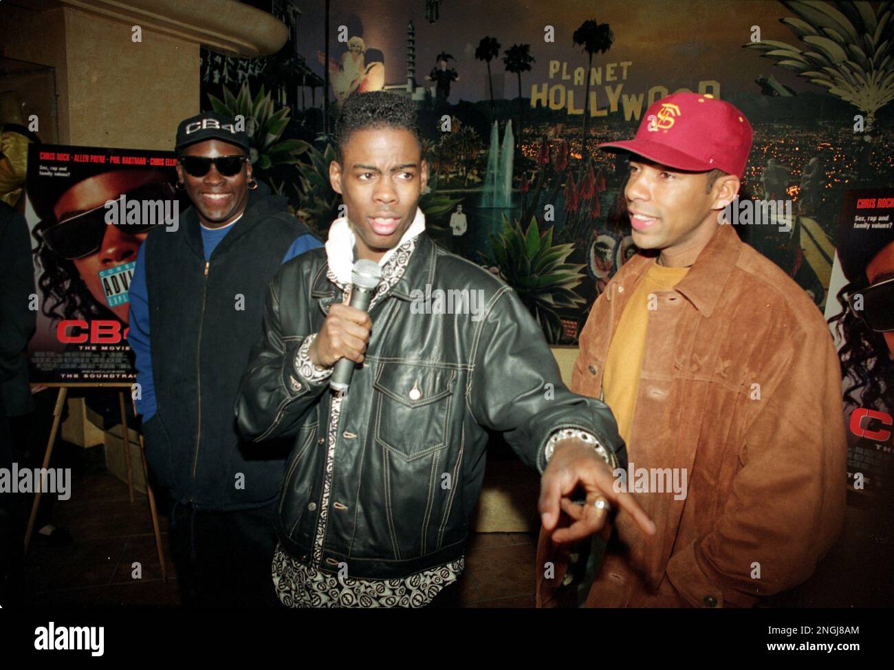 Comedian Chris Rock is seen in this photo at Planet Hollywood on March ...