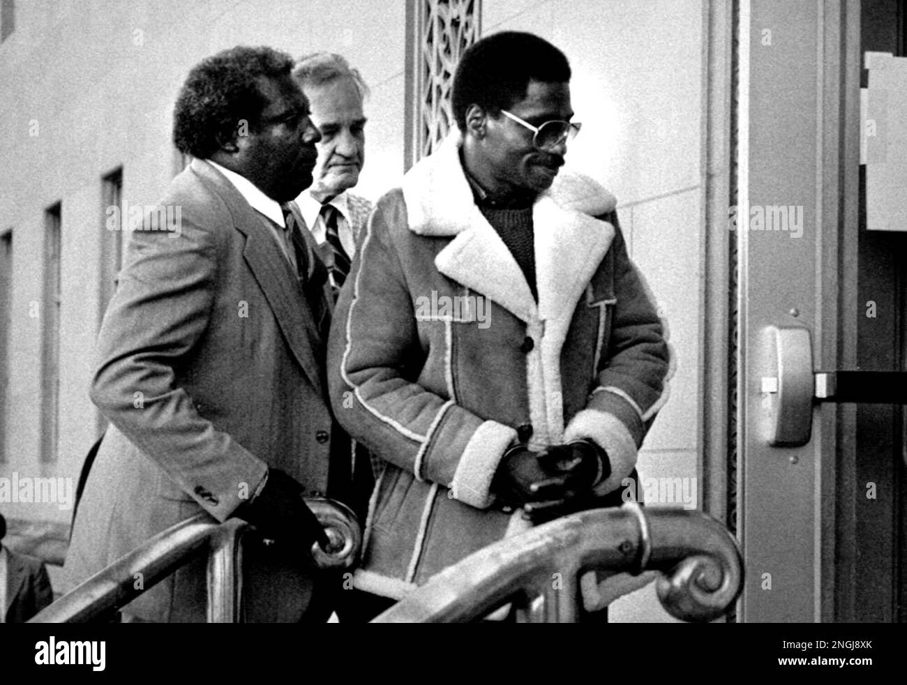 Rubin "Hurricane" Carter, right, the former middleweight boxer, is ...