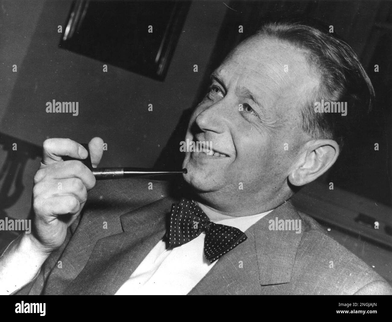 Dag Hammarskjold, recently appointed secretary general of the United ...