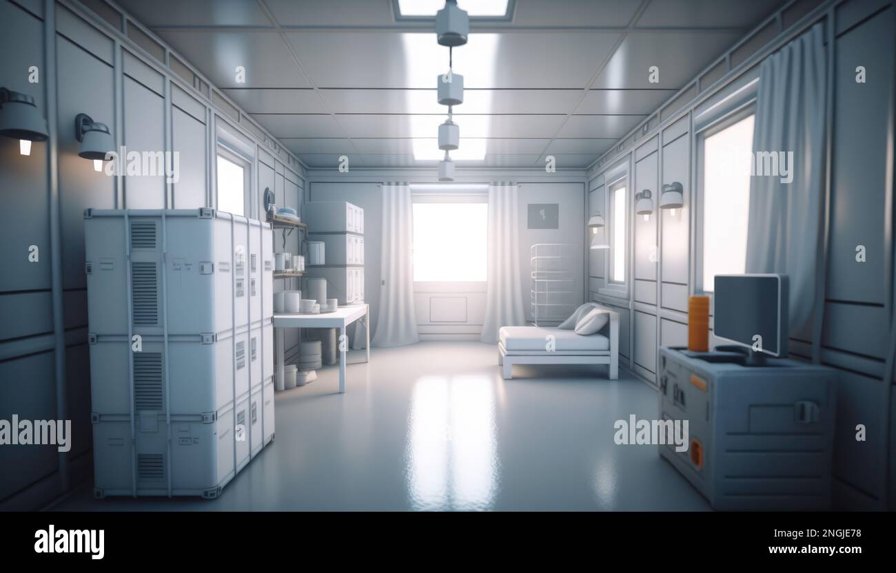 Shipping container hospital hi-res stock photography and images - Alamy