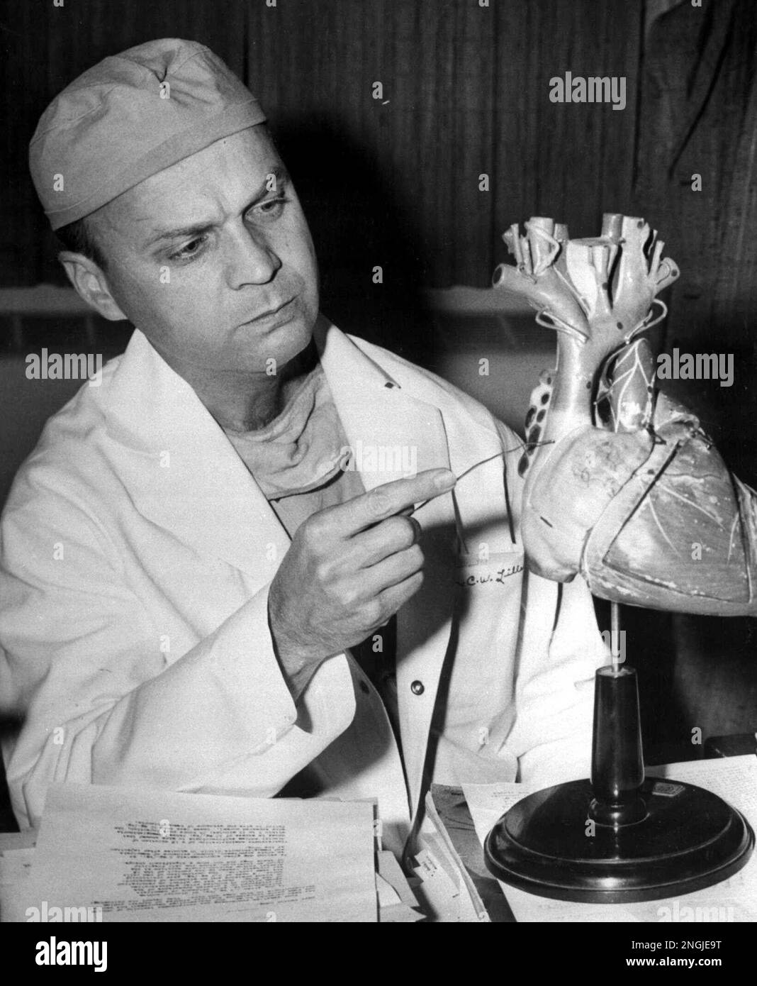 Dr. Clarence Walton Lillehei, a medical pioneer regarded as the father ...