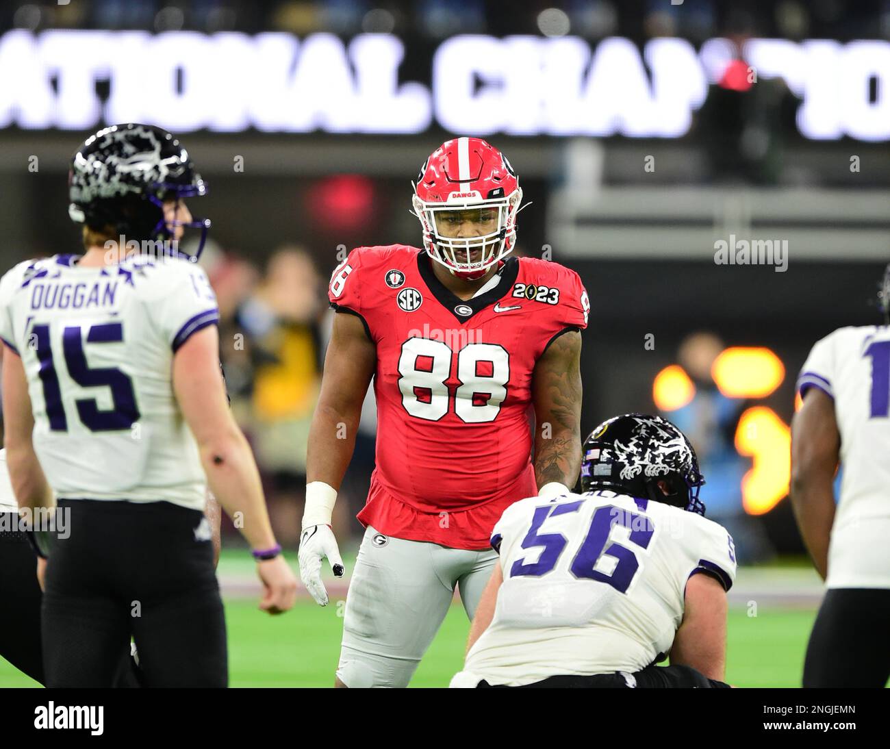 (FILE PHOTOS).former Georgia Bulldogs defensive tackle (88) Jalen ...