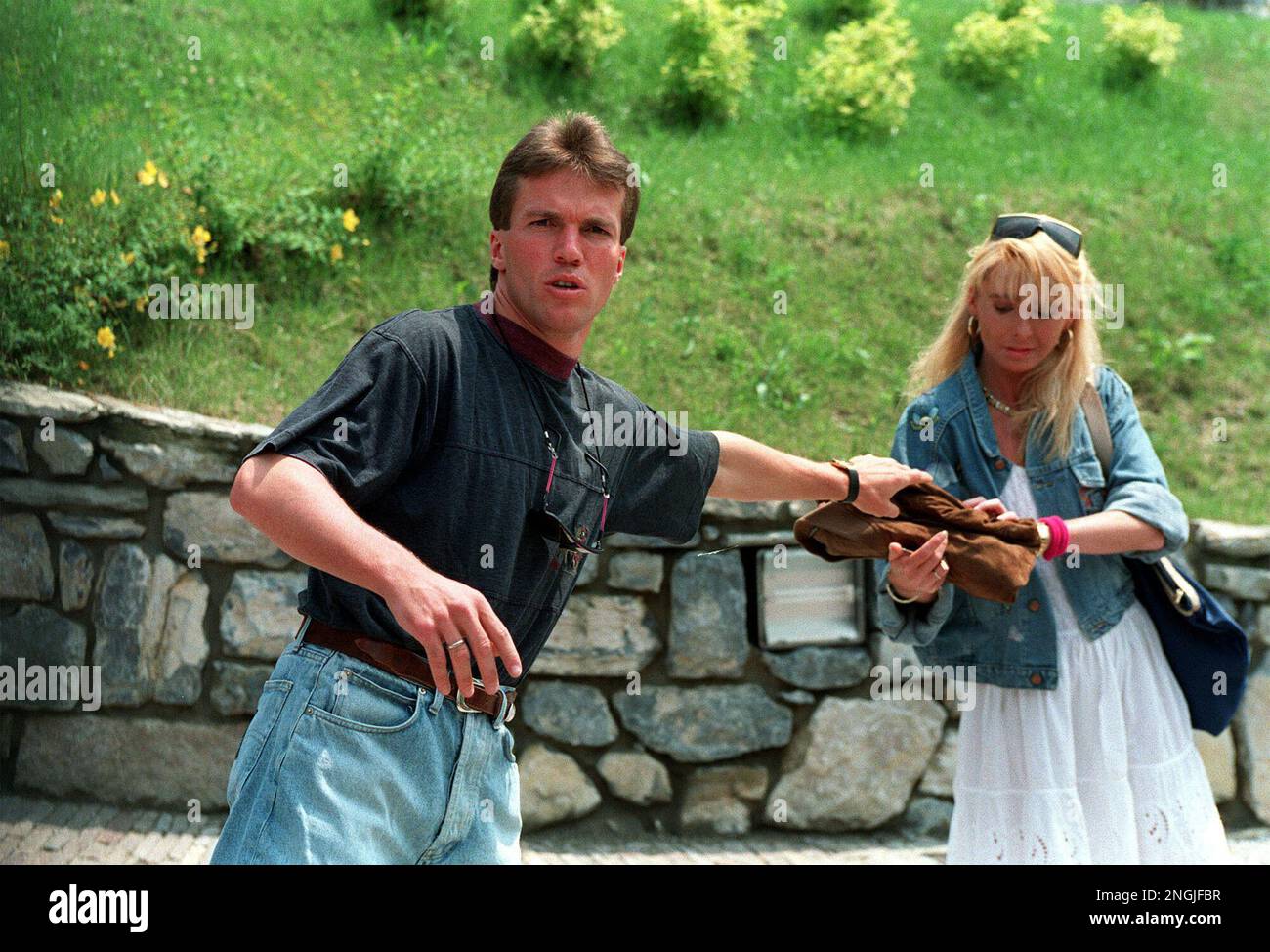 World Cup. West German national soccer team captain Lothar Matthaeus ...