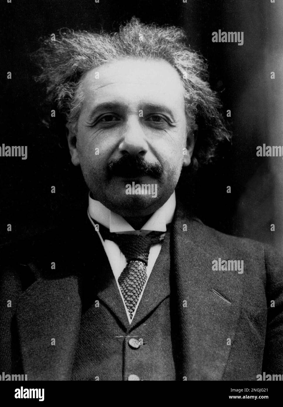 Dr. Albert Einstein, shown in this 1934 portrait, first proved the ...