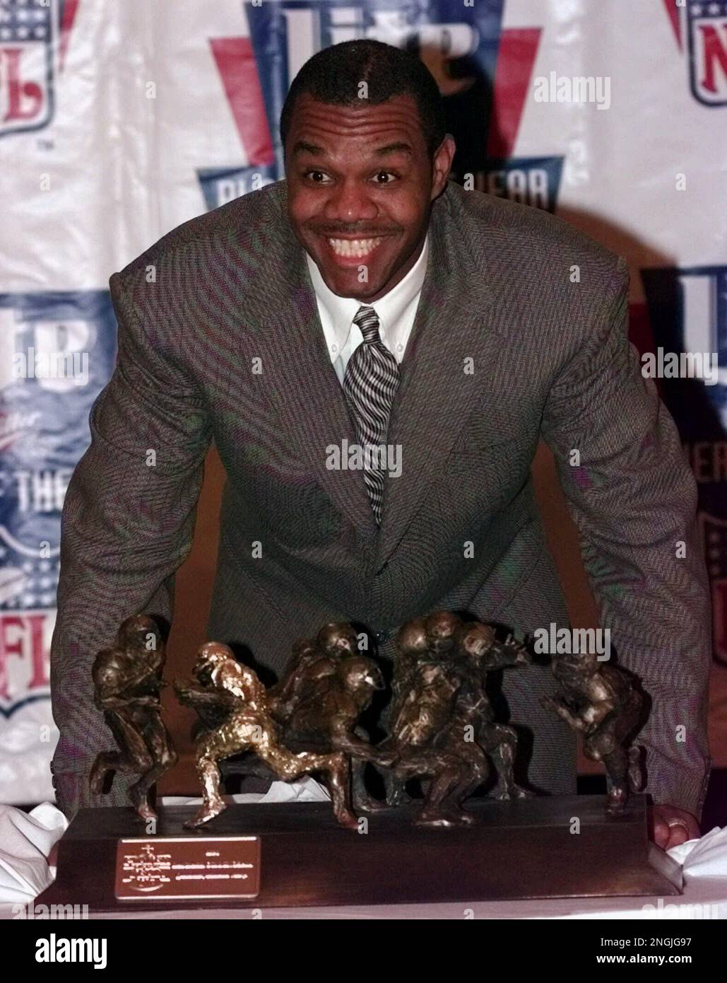 Minnesota Vikings quarterback Randall Cunningham is all smiles as he ...