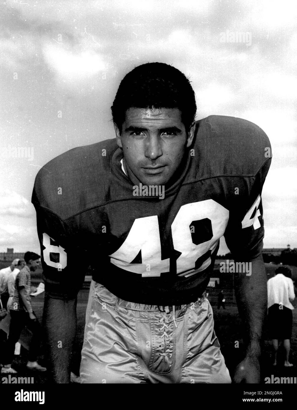 Ben Scotti, defensive back for the Philadelphia Eagles poses July 26 ...