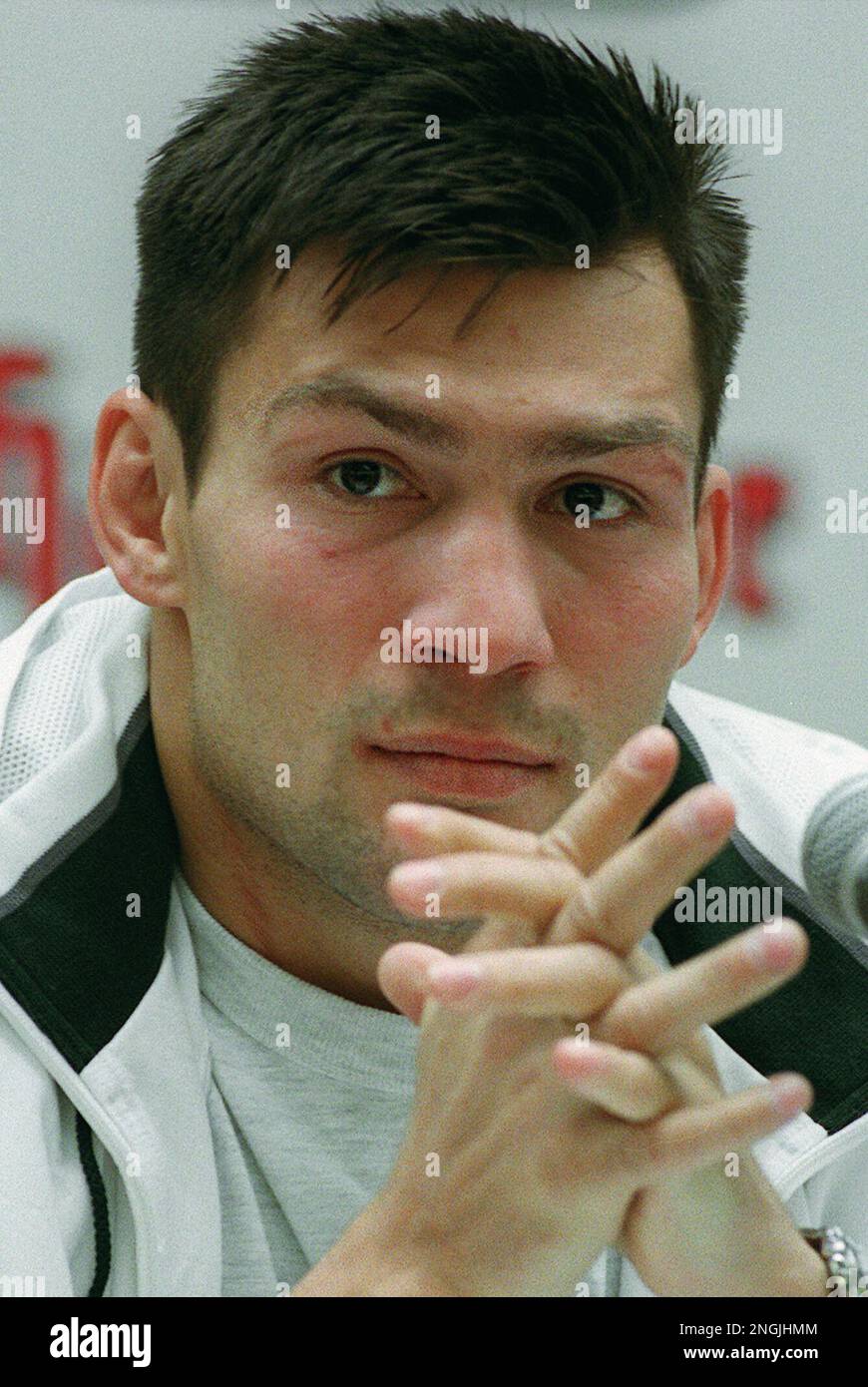 WBO-Weltmeister im Halbschwergewicht Dariusz Michalczewski, genannt ...