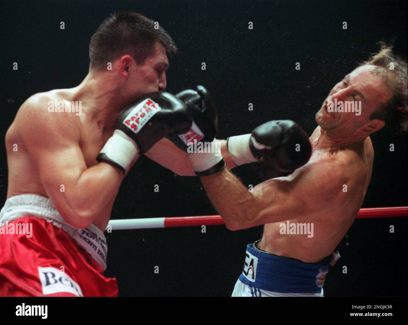 German light heavyweight world champion Dariusz 'Tiger' Michalczewski ...