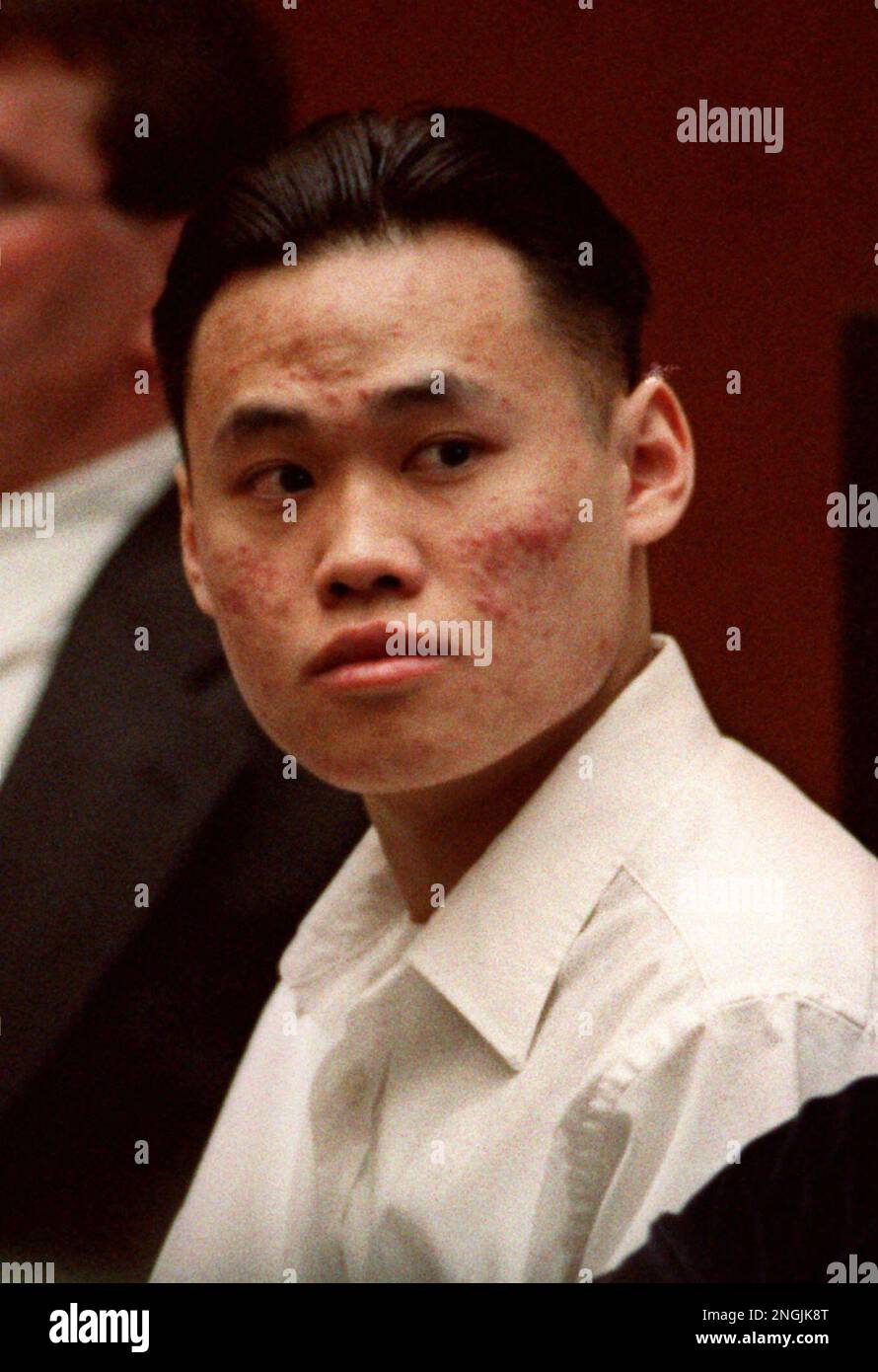 Indra Lim, 20, an alleged member of the Oriental Lazyboys, a Chinatown ...