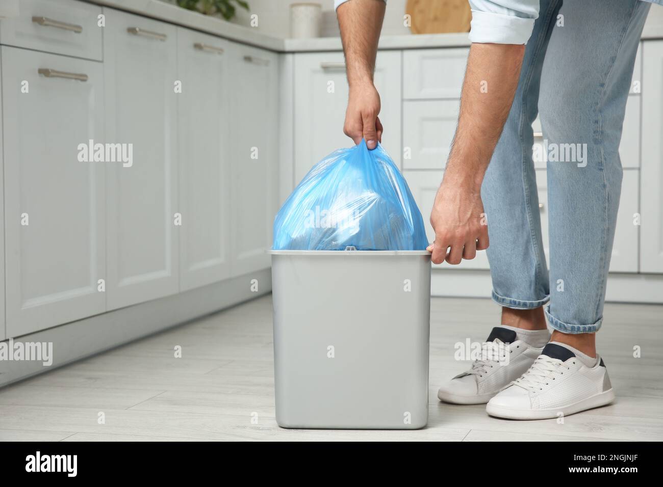 Taking out the recycling hi-res stock photography and images - Alamy